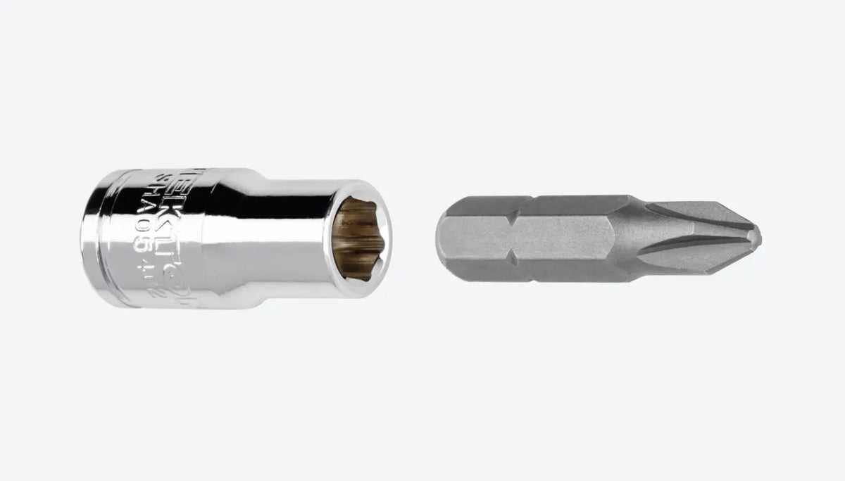 Tekton 1/4 Inch Drive x 1/4 Inch Magnetic Hex Bit Holder Socket – DCMX ...