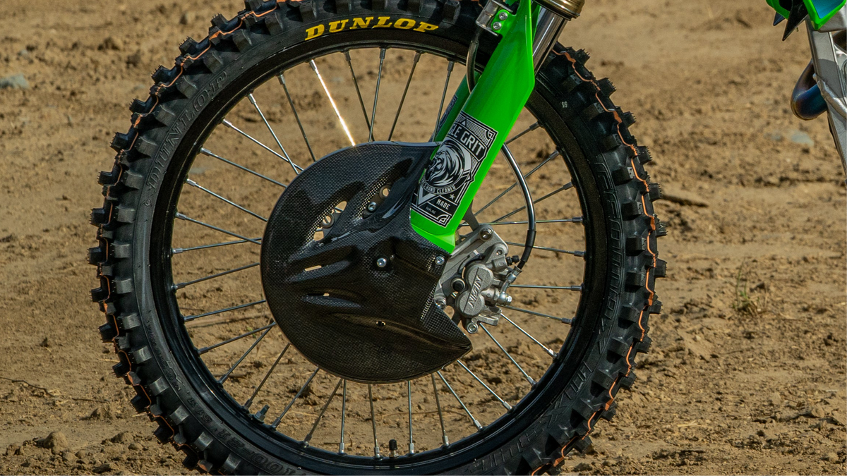 Lightspeed CF Front Disc Guard Kawasaki KX250/450 – DCMX TOOLS