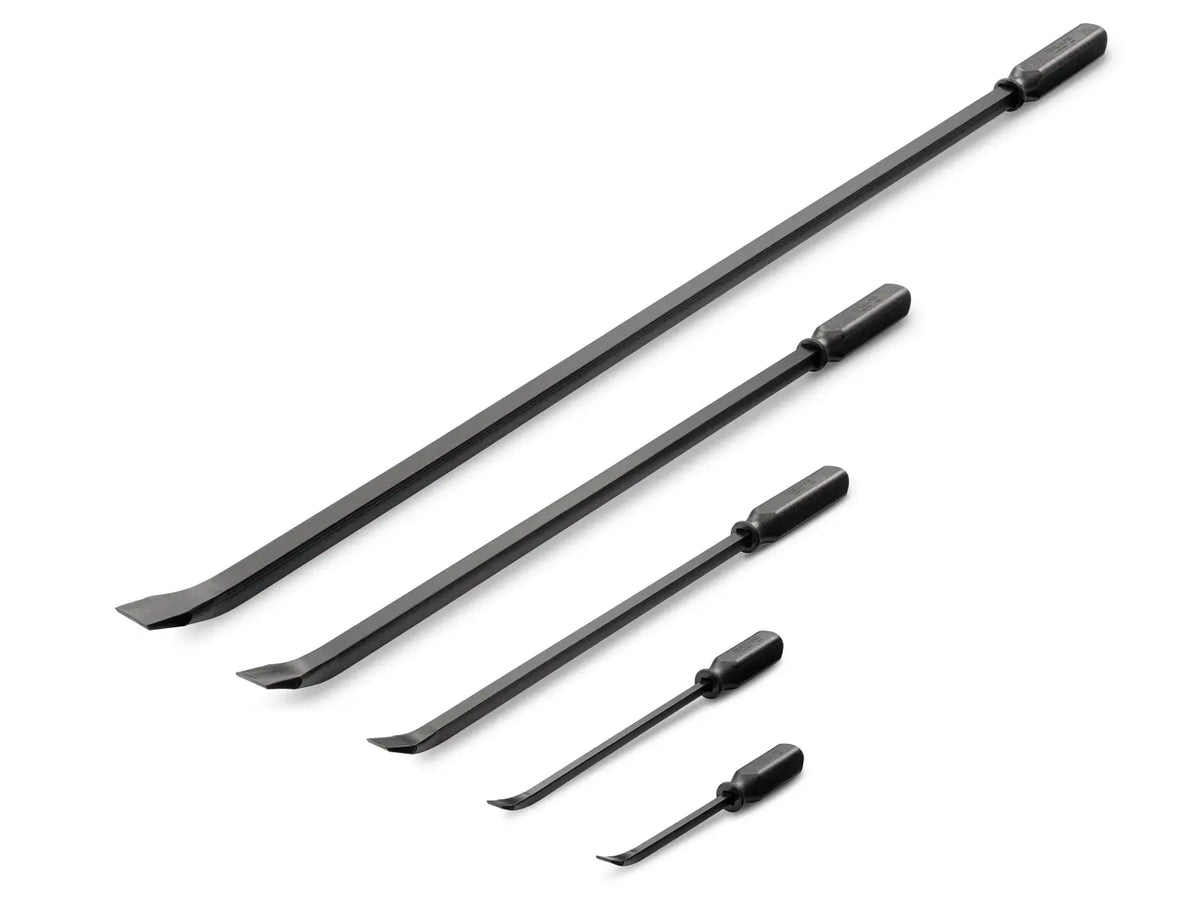 Tekton Angled End Handled Pry Bar Set, 5-Piece (12, 17, 25, 36, 45 in ...